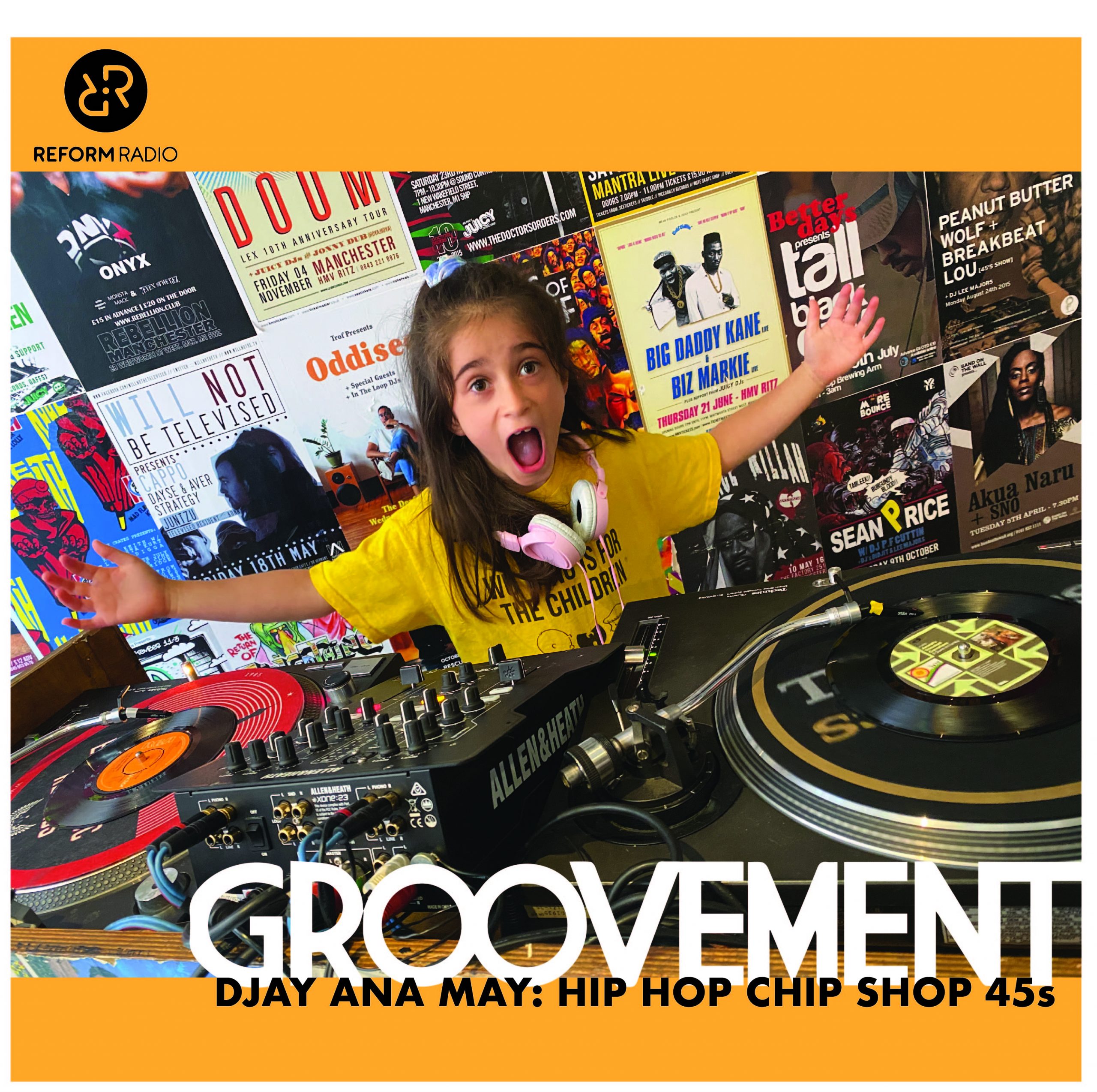 Groovement Podcast: 6yo DJ ANA MAY selects 45s at The Hip Hop Chip Shop ...