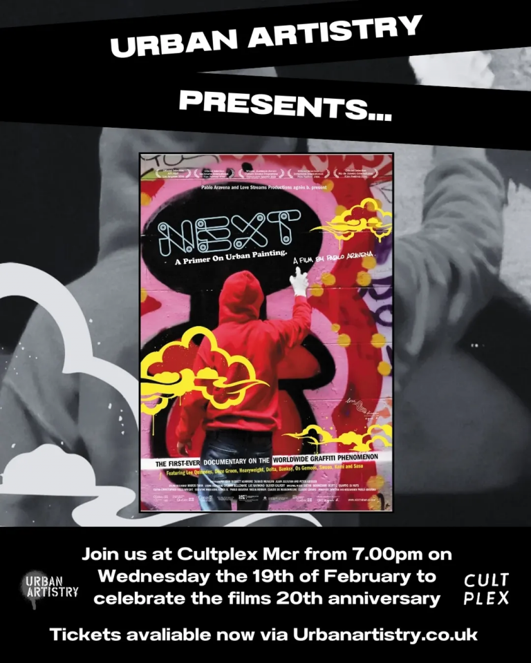 NEXT: A Primer On Urban Painting 20th Anniversary film showing with ...